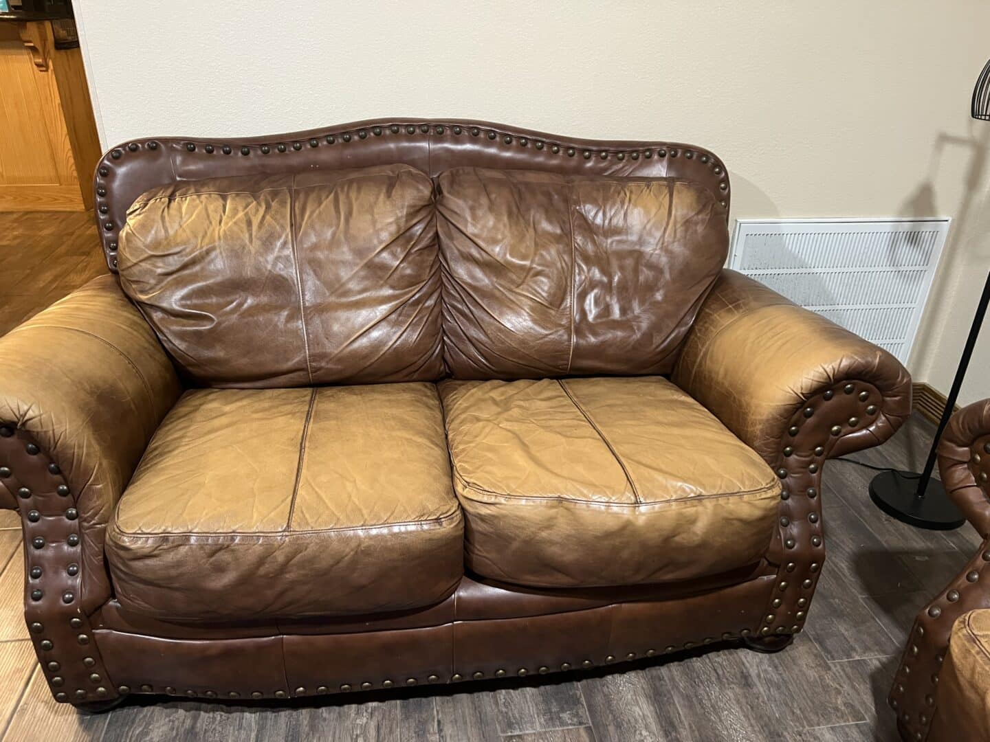 Cognac Saddle Color Leather & Vinyl Paint | Rub 'n Restore