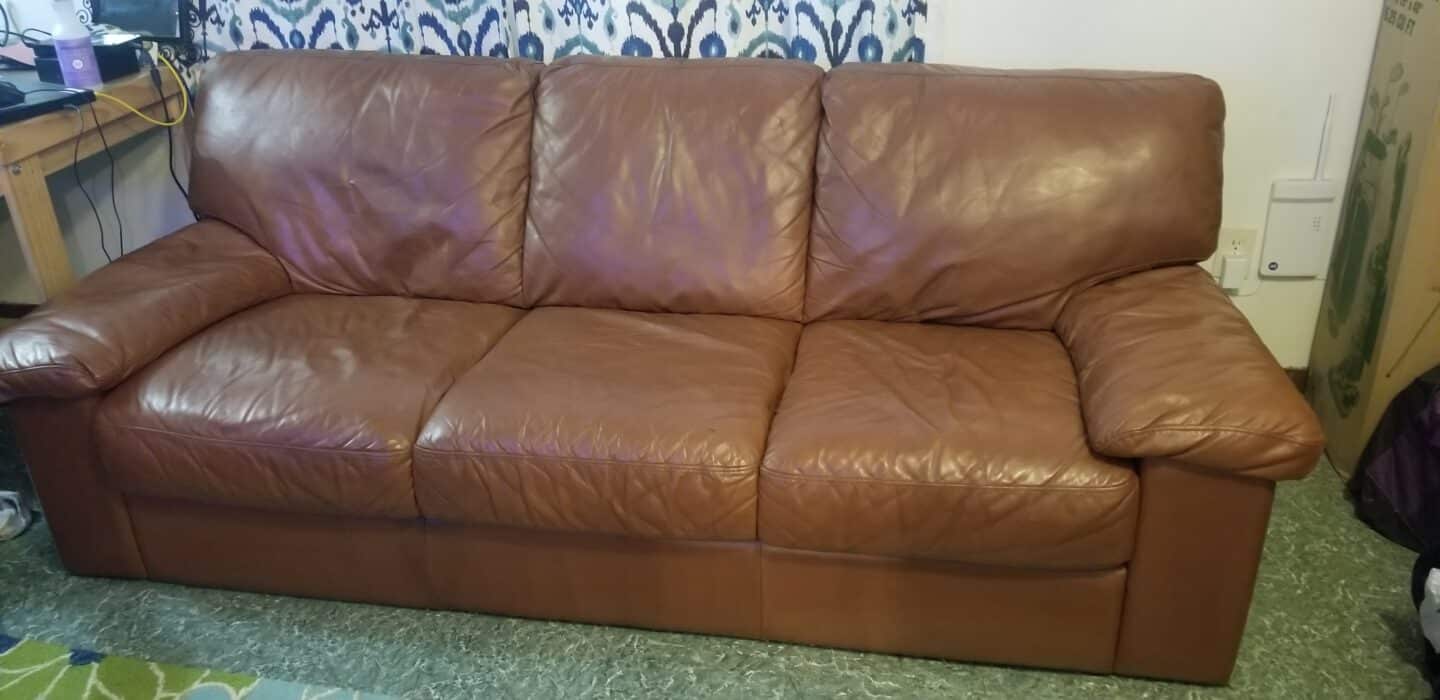 Rust Leather Finish & Conditioning Color for Leather & Vinyl