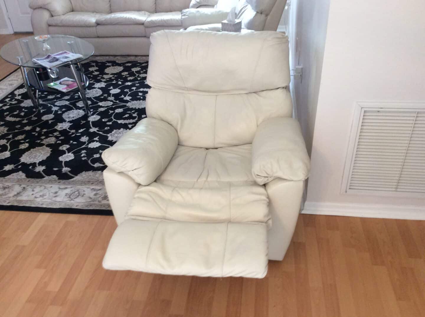 Ivory Color Vinyl & Leather Finish Restores, Seals & Protects