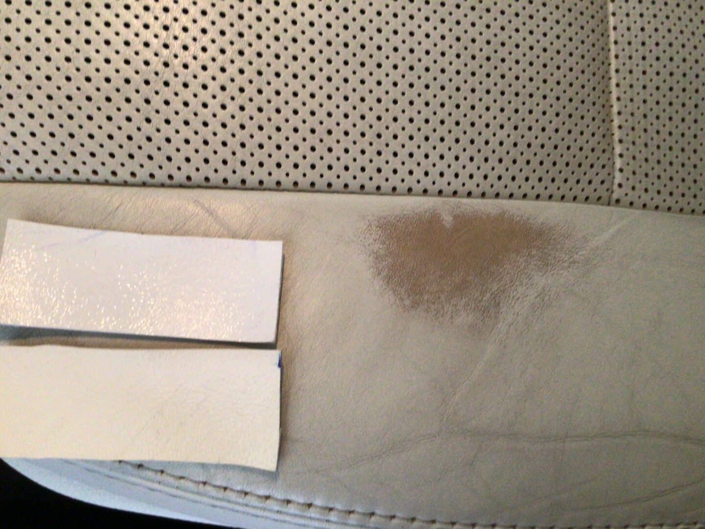 Ivory Color Vinyl & Leather Finish Restores, Seals & Protects