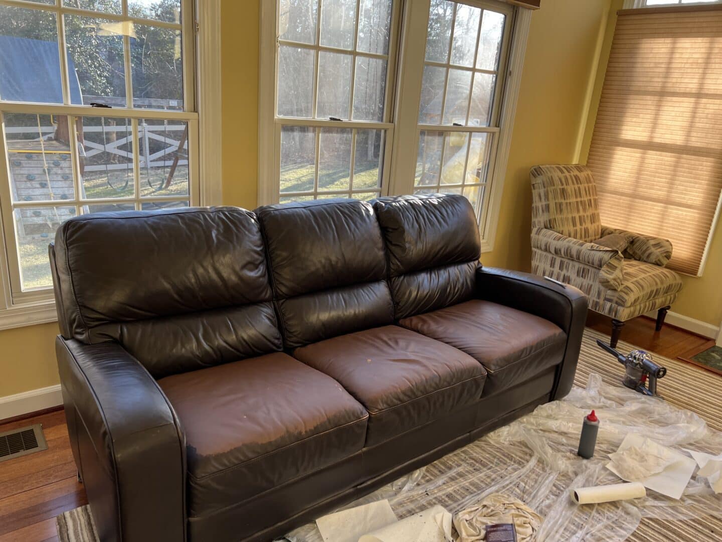 Black Leather Car Seat Paint & Vinyl Car Seat Dye - Restore & Refinish