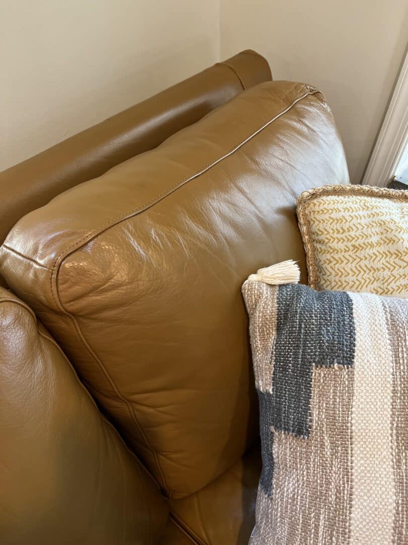 Cognac Saddle Color Leather & Vinyl Paint | Rub 'n Restore