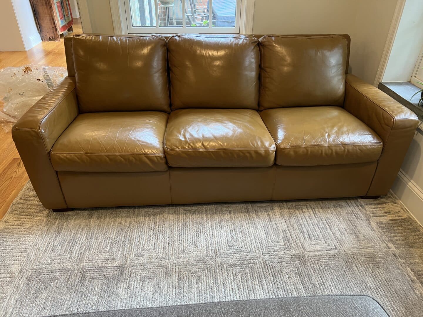 Cognac Saddle Color Leather & Vinyl Paint | Rub 'n Restore