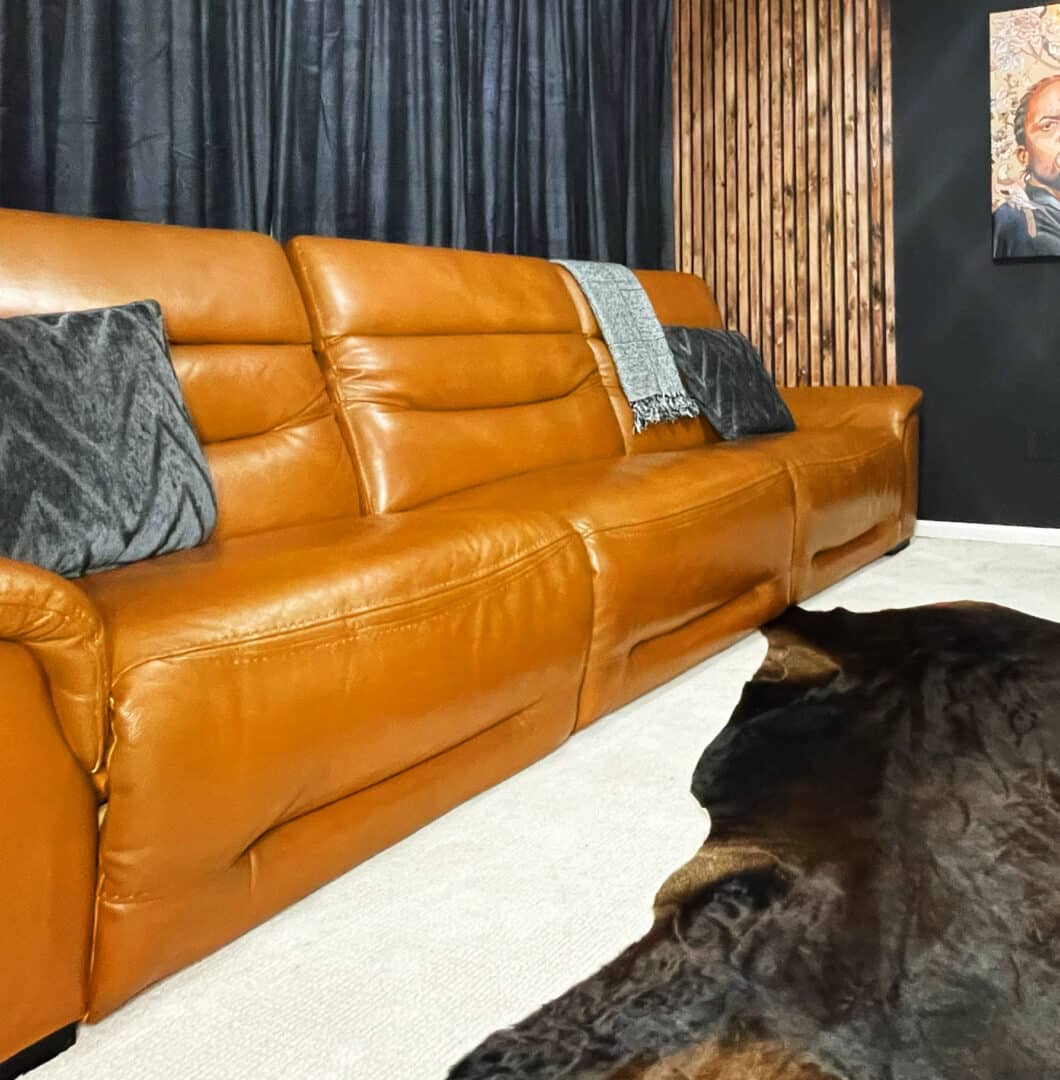 Cognac Saddle Color for Refinishing Leather or Vinyl