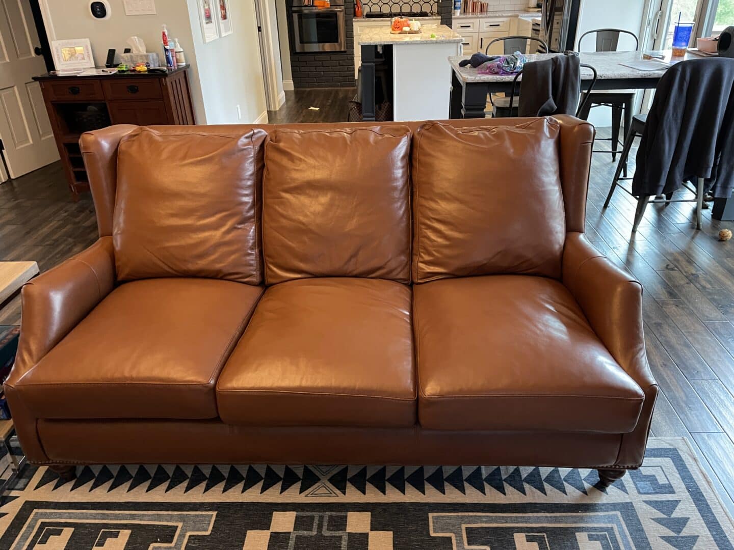 Rust Leather Finish & Conditioning Color for Leather & Vinyl