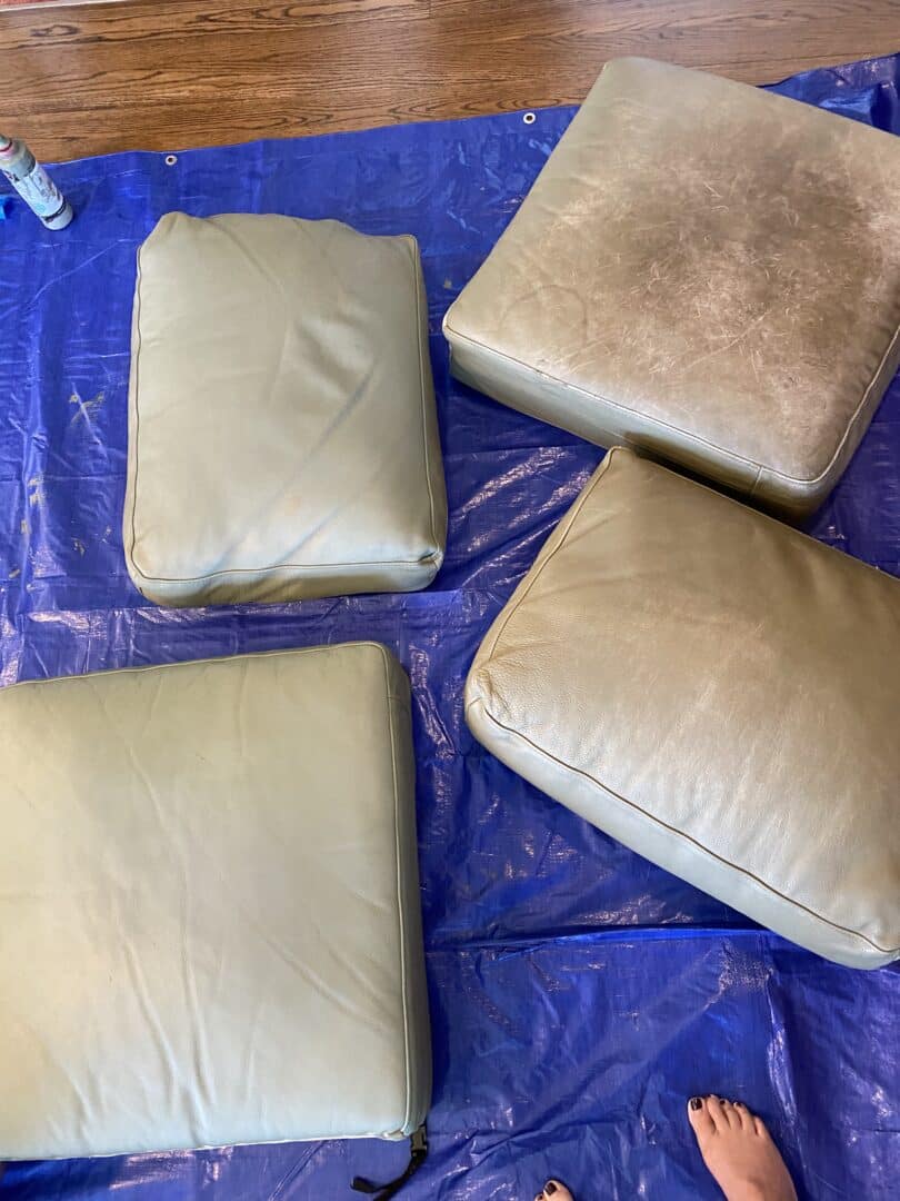 Matching Leather Paint - Customized Color for Furniture