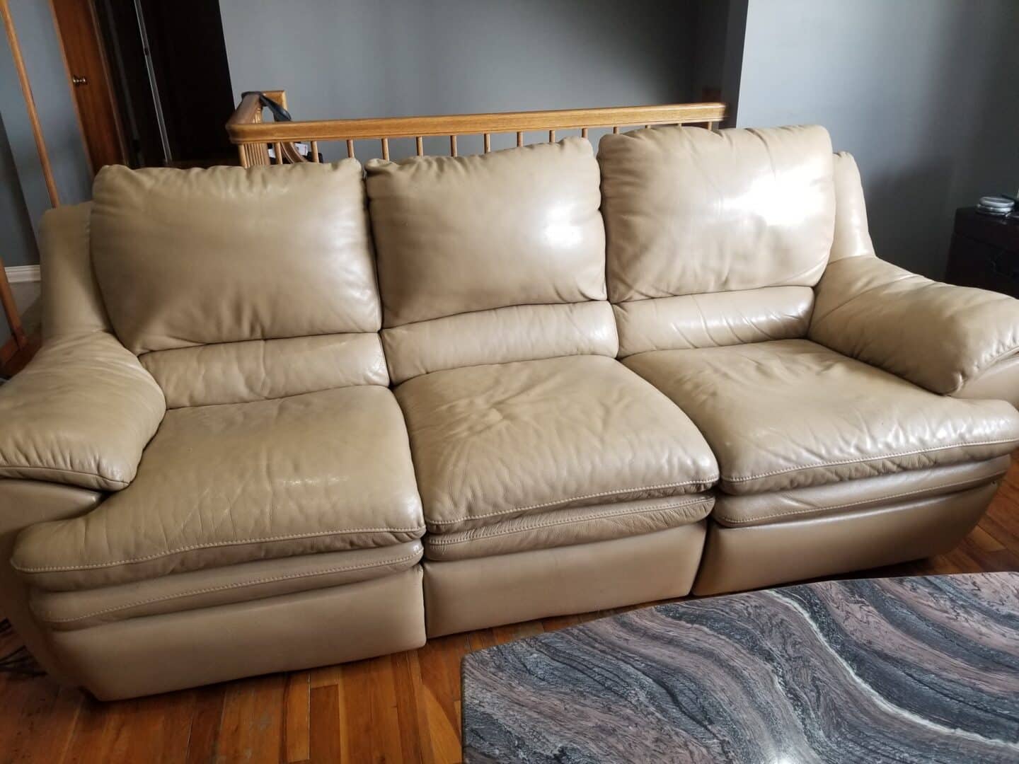 Stone Gray Conditioning Color for Vinyl & Leather Upholstery