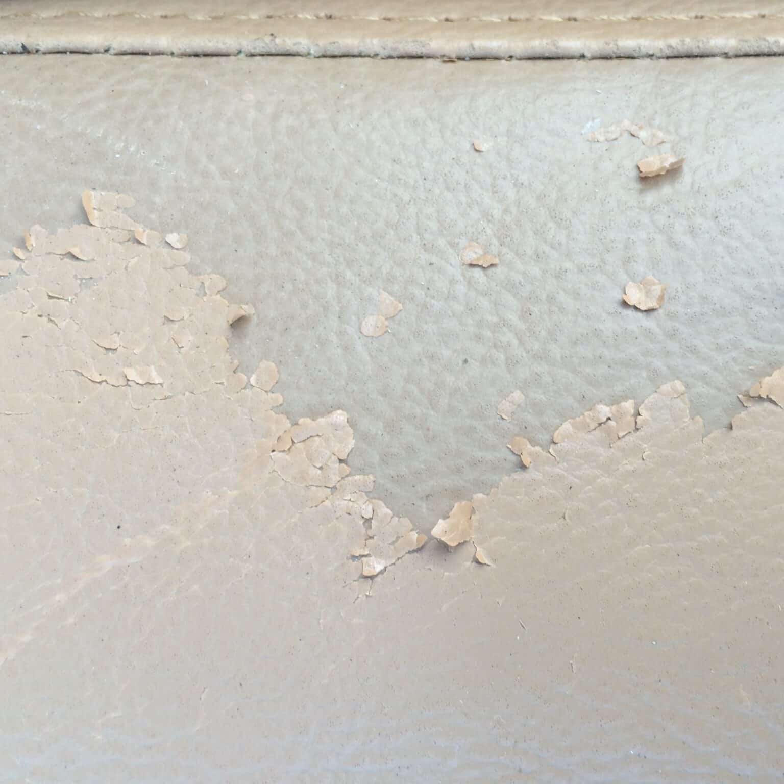 Why is Leather or Vinyl Peeling or Flaking? Causes and Solutions