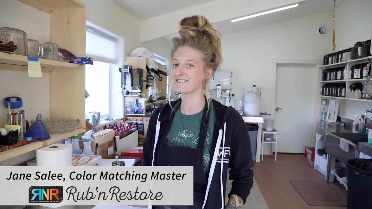 Leather Paint Color Matching Service by Rub 'n Restore®