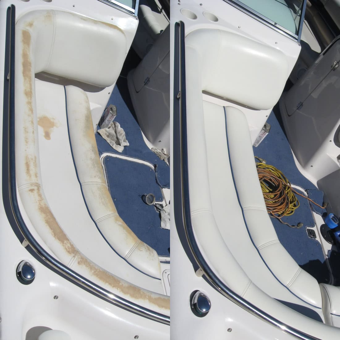 Marine White Vinyl Paint & Boat Seat Protectant
