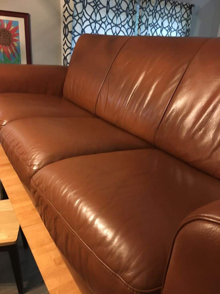 Rust Leather Finish & Conditioning Color for Leather & Vinyl