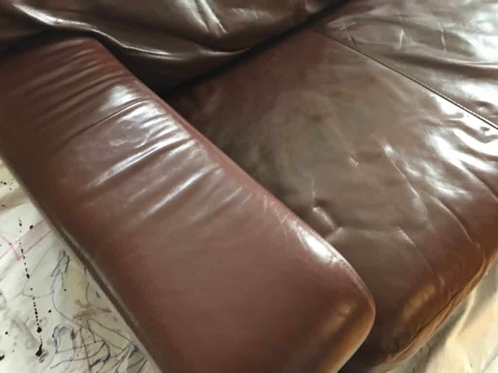 Cordovan Leather & Vinyl Dye | Cherrywood Color Finish