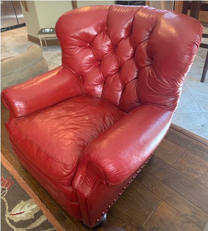 Red Chili Leather Finish - Recolor & Condition Vinyl Upholstery