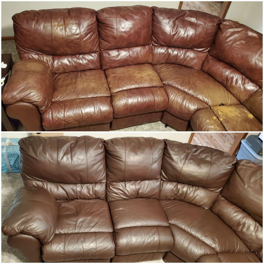 Mahogany Leather Furniture Dye & Vinyl Dye - Refinish & Condition