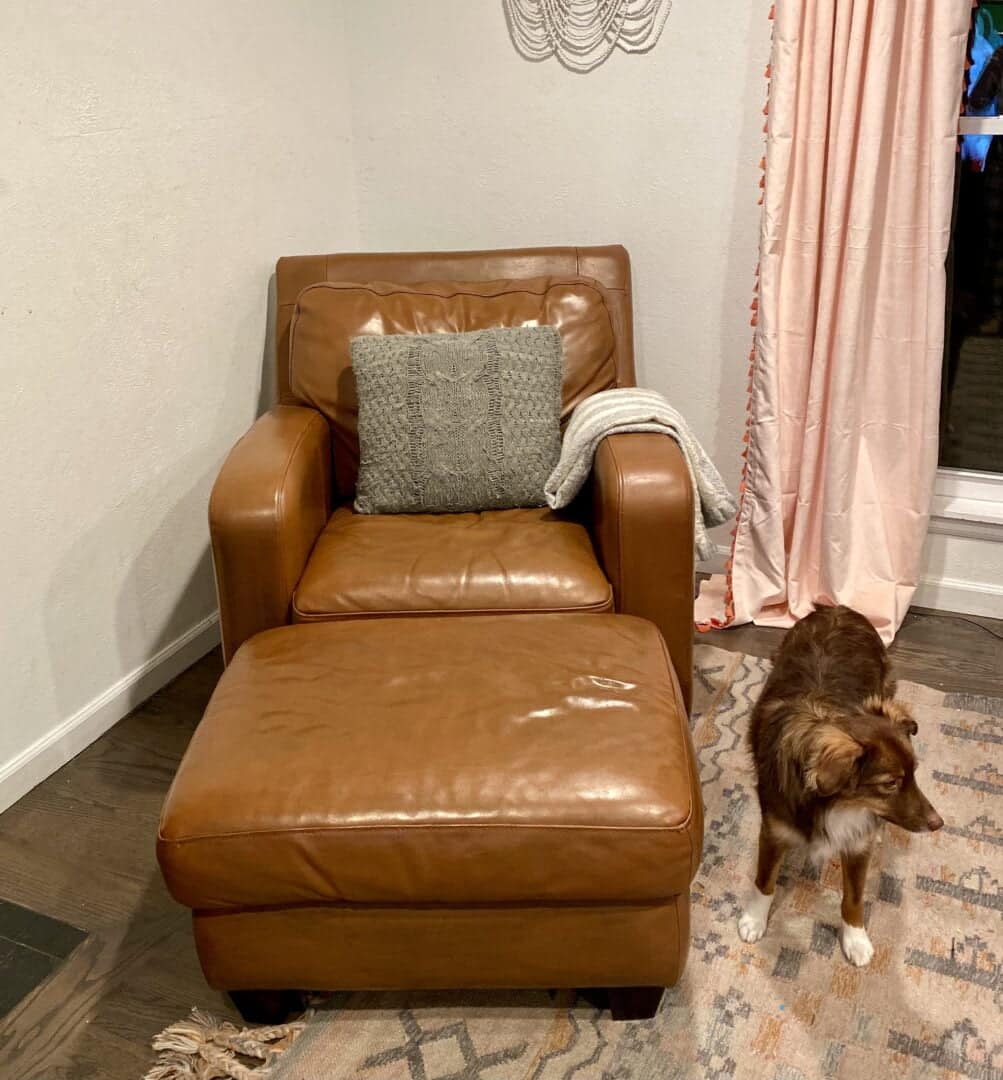 Rust Leather Finish & Conditioning Color for Leather & Vinyl