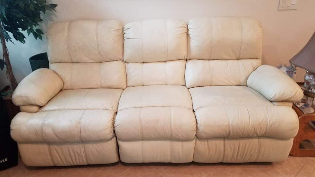 Ivory Color Vinyl & Leather Finish Restores, Seals & Protects