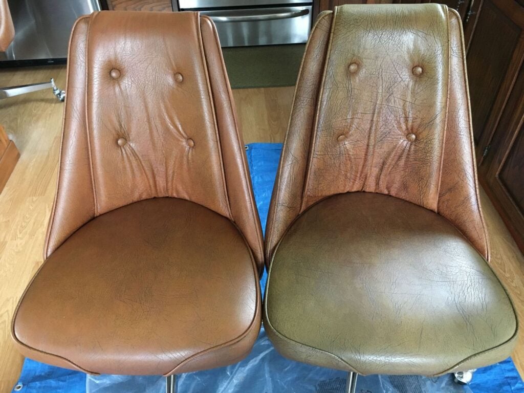 Rust Leather Finish & Conditioning Color for Leather & Vinyl